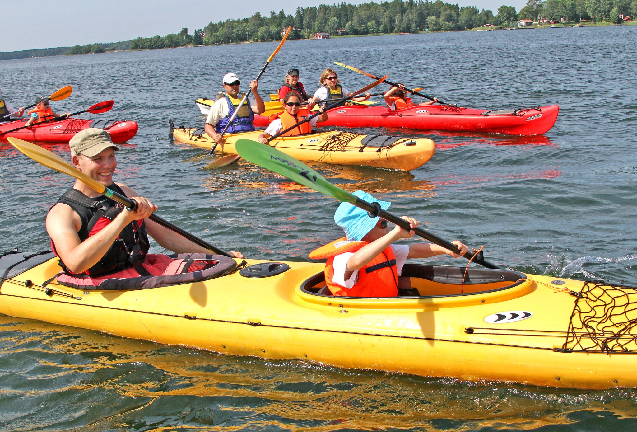 Paddla med barn, tips för en roligare upplevelse för både dig och barnen