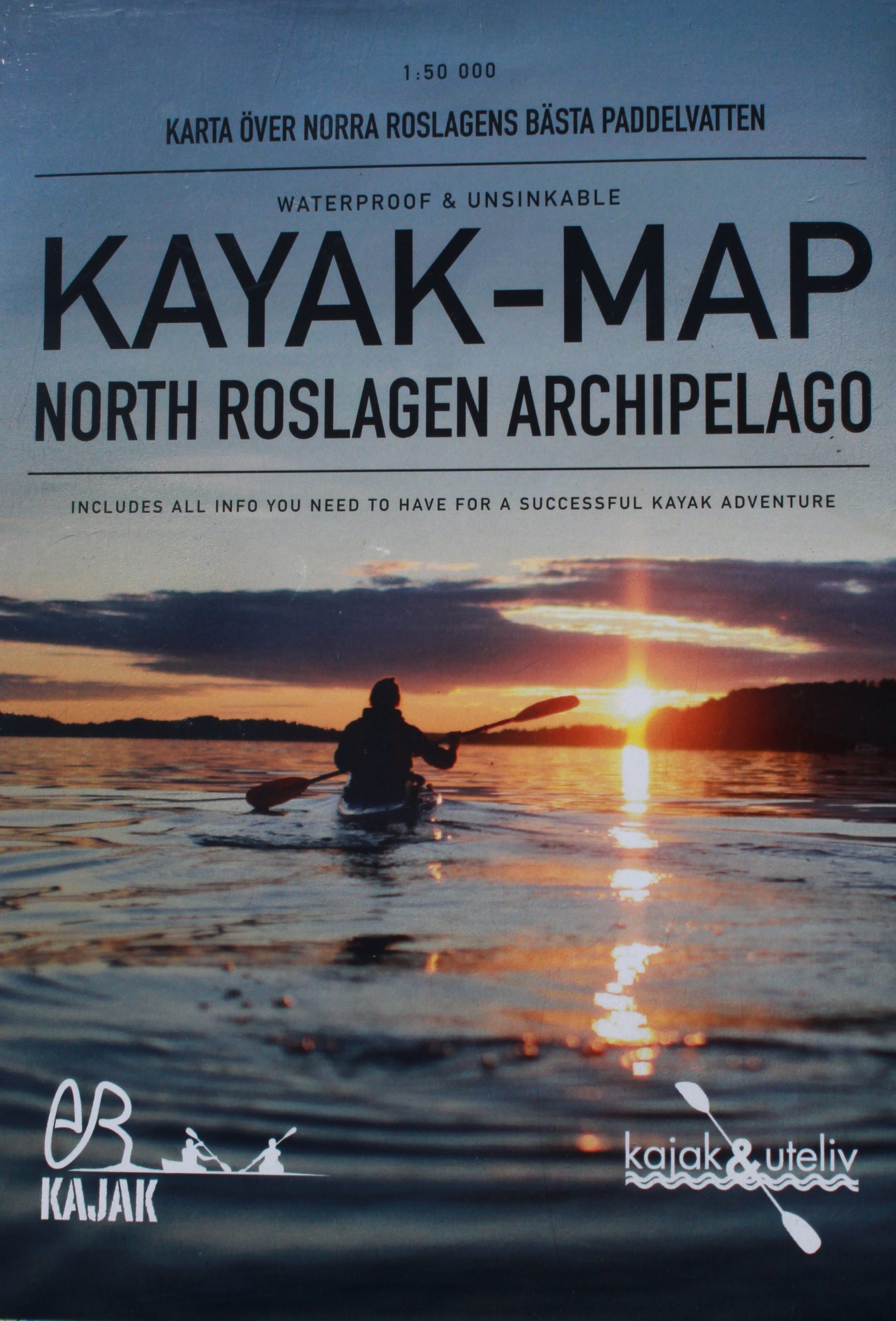 Kayak-Map - Norra roslagens bästa paddelvatten - Kajak & Uteliv